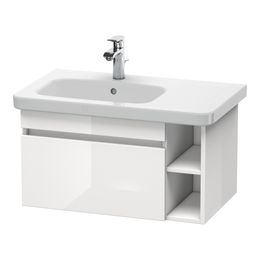 Duravit Waschtischunterschrank DuraStyle 73x44,8cm, Beck. li, we. hgl, 1 Auszug (DS639402222)