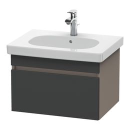 Duravit Waschtischunterschrank DuraStyle 60x45,3cm, gra m/bas ma, 1 Ausz., wandh&auml;ngend (DS638304943)
