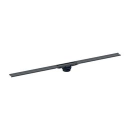 Geberit CleanLine30 Duschrinne 154503TE1 30-130 x 4,3 cm, schwarz, bodeneben