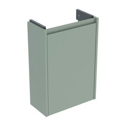 Geberit Renova Compact Waschtisch-Unterschrank 504081IK1 1 T&uuml;r, Korpus/Front salbeigr&uuml;n / lackiert seidenmatt, Breite 41,2 cm