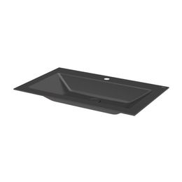 Bette Loft Einbau-Waschtisch A230-401HLW1 80x49,5x10cm, HLW1, anthracite