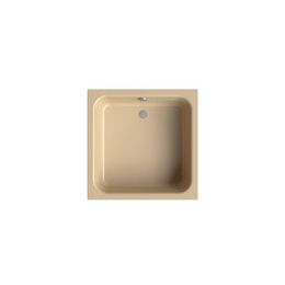 Bette BetteDelta Duschwanne 5610-003 100x100x28cm, bahamabeige