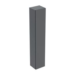 Geberit Renova Plan Hochschrank 504045JK1 1 T&uuml;r, Breite 33cm, Korpus/Front lava / lackiert seidenmatt