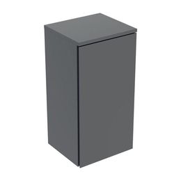 Geberit Renova Plan Seitenschrank 504043JK1 1 T&uuml;r, Anschlag links/rechts, Breite 33cm, Korpus/Front lava / lackiert seidenmatt