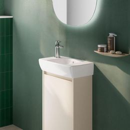 Geberit Renova Compact Waschtisch-Unterschrank 504081DB1 1 T&uuml;r, Korpus/Front sandgrau / lackiert seidenmatt, Breite 41,2 cm