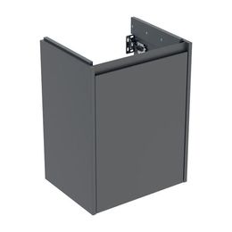 Geberit Renova Plan Unterschrank 504022JK1 45,7 x 60,6 x 24,2 cm, Korpus/Front lava / lackiert seidenmatt, 1 T&uuml;r