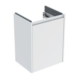 Geberit Renova Plan Unterschrank 504022001 45,7 x 60,6 x 24,2 cm, Korpus/Front wei&szlig; / lackiert seidenmatt, 1 T&uuml;r