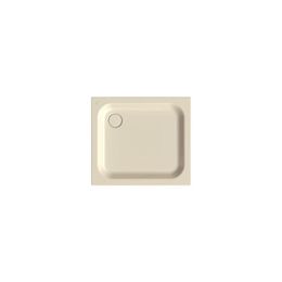 Bette BetteSupra Duschwanne 5970-001AE 90x80x6,5cm, Antirutsch/Pro, pergamon