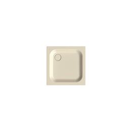 Bette BetteSupra Duschwanne 5530-001AE 75x75x6,5cm, Antirutsch/Pro, pergamon