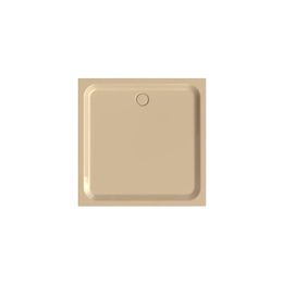 Bette BetteSupra Duschwanne 5827-003AE 130x130x6,5cm, Antirutsch/Pro, bahamabeige
