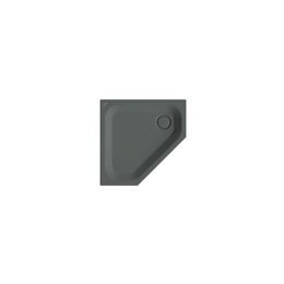 Bette BetteCaro Duschwanne 5319-403 80x80x3,5cm, smoke