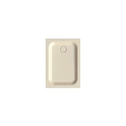 Bette BetteSupra Duschwanne 5880-001AE 100x70x6,5cm, Antirutsch/Pro, pergamon