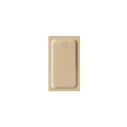 Bette BetteSupra Duschwanne 5805-003AE 140x80x6,5cm, Antirutsch/Pro, bahamabeige