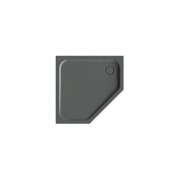 Bette BetteCaro Duschwanne 7219-403 100x100x3,5cm, smoke