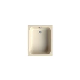 Bette BetteDelta Duschwanne 5510-001 100x80x28cm, pergamon