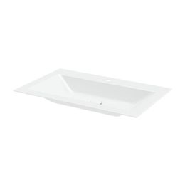 Bette Loft Einbau-Waschtisch A230-440HLW1 80x49,5x10cm, HLW1, snow