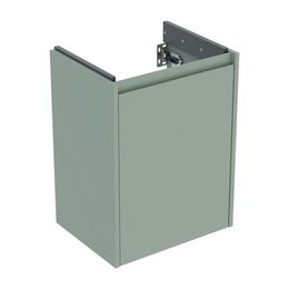 Geberit Renova Plan Unterschrank 504022IK1 45,7 x 60,6 x 24,2 cm, Korpus/Front salbeigr&uuml;n / lackiert seidenmatt, 1 T&uuml;r