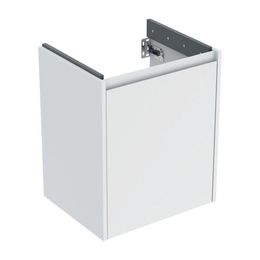 Geberit Renova Plan Waschtisch-Unterschrank 504023001 Korpus/Front wei&szlig; / lackiert seidenmatt, Breite 50,4 cm, 1 T&uuml;r
