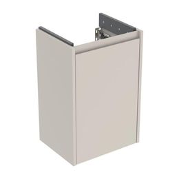 Geberit Renova Plan Unterschrank 504021DB1 40 x 60,6 x 20,3 cm, Korpus/Front sandgrau / lackiert seidenmatt, 1 T&uuml;r
