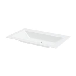 Bette Loft Einbau-Waschtisch A230-287PW 80x49,5x10cm, PW, starwhite