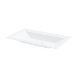 Bette Loft Einbau-Waschtisch A230-000HLW1,PW 80x49,5x10cm, HLW1,PW, wei&szlig;