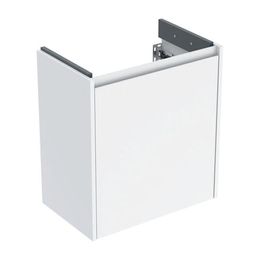 Geberit Renova Compact Waschtisch-Unterschrank 504084011 1 T&uuml;r, Korpus/Front wei&szlig; / lackiert seidenglanz, Breite 55 cm