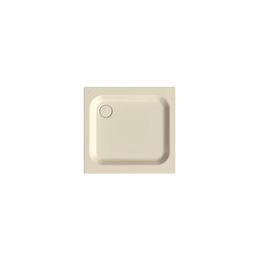 Bette BetteSupra Duschwanne 1560-001AE 90x85x6,5cm, Antirutsch/Pro, pergamon