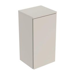 Geberit Renova Plan Seitenschrank 504043DB1 1 T&uuml;r, Anschlag links/rechts, Breite 33cm, Korpus/Front sandgrau / lackiert seidenmatt