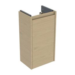 Geberit Renova Plan Unterschrank 504020PS1 32,4 x 60 x 23 cm, Korpus/Front Eiche natur / Melamin Holzstruktur, 1 T&uuml;r