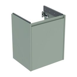 Geberit Renova Plan Waschtisch-Unterschrank 504023IK1 Korpus/Front salbeigr&uuml;n / lackiert seidenmatt, Breite 50,4 cm, 1 T&uuml;r