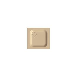 Bette BetteSupra Duschwanne 5360-003AE 75x70x6,5cm, Antirutsch/Pro, bahamabeige