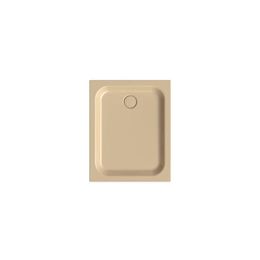 Bette BetteSupra Duschwanne 5520-003AE 100x80x6,5cm, Antirutsch/Pro, bahamabeige