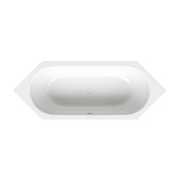 BetteStarlet 6-Eck-Badewanne 2080000PLUS 210 x 80 x 42 cm, weiss, GlasurPlus