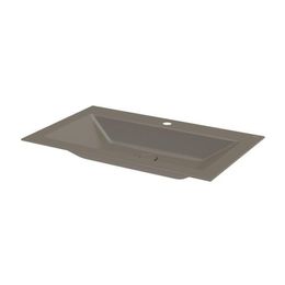 Bette Loft Einbau-Waschtisch A230-404HLW1,PW 80x49,5x10cm, HLW1,PW, graphite