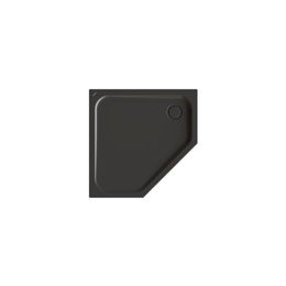 Bette BetteCaro Duschwanne 7219-401 100x100x3,5cm, anthracite