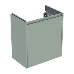 Geberit Renova Compact Waschtisch-Unterschrank 504084IK1 1 T&uuml;r, Korpus/Front salbeigr&uuml;n / lackiert seidenmatt, Breite 55 cm