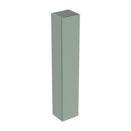 Geberit Renova Plan Hochschrank 504045IK1 1 T&uuml;r, Breite 33cm, Korpus/Front salbeigr&uuml;n / lackiert seidenmatt