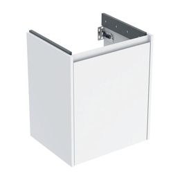 Geberit Renova Plan Waschtisch-Unterschrank 504023011 Korpus/Front wei&szlig; / lackiert seidenglanz, Breite 50,4 cm, 1 T&uuml;r