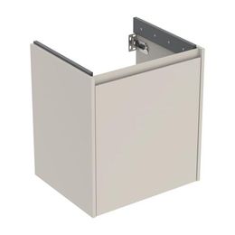 Geberit Renova Plan Waschtisch-Unterschrank 504024DB1 Korpus/Front sandgrau / lackiert seidenmatt, Breite 54,6 cm, 1 T&uuml;r
