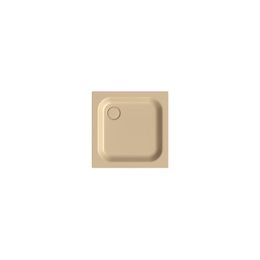 Bette BetteSupra Duschwanne 5530-003AE 75x75x6,5cm, Antirutsch/Pro, bahamabeige