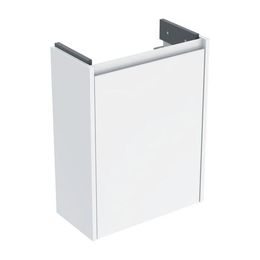 Geberit Renova Compact Waschtisch-Unterschrank 504082011 1 T&uuml;r, Korpus/Front wei&szlig; / lackiert seidenglanz, Breite 45,7 cm
