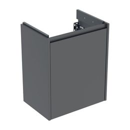 Geberit Renova Compact Waschtisch-Unterschrank 504083JK1 1 T&uuml;r, Korpus/Front lava / lackiert seidenmatt, Breite 50 cm