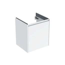 Geberit Renova Plan Waschtisch-Unterschrank 504024011 Korpus/Front wei&szlig; / lackiert seidenglanz, Breite 54,6 cm, 1 T&uuml;r