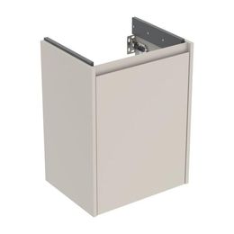 Geberit Renova Plan Unterschrank 504022DB1 45,7 x 60,6 x 24,2 cm, Korpus/Front sandgrau / lackiert seidenmatt, 1 T&uuml;r