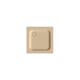 Bette BetteSupra Duschwanne 1590-003AE 85x85x6,5cm, Antirutsch/Pro, bahamabeige