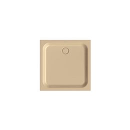 Bette BetteSupra Duschwanne 5620-003AE 100x100x6,5cm, Antirutsch/Pro, bahamabeige