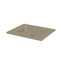 Bette BetteAqua Einbau-Waschtisch A070-417HLW1,PW 60x49,5cm, HLW1,PW, hazel