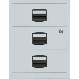 Bisley Mobiler Beistellschrank PFA, 3 Universalschubladen, lichtgrau