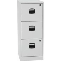 Bisley H&auml;ngeregistraturschrank PFA, 3 Sch&uuml;be, lichtgrau