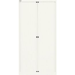 Bisley Rollladenschrank ESSENTIALS, HxBxT 1970 x 1000 x 470 mm, 4 Fachb&ouml;den, verkehrswei&szlig;